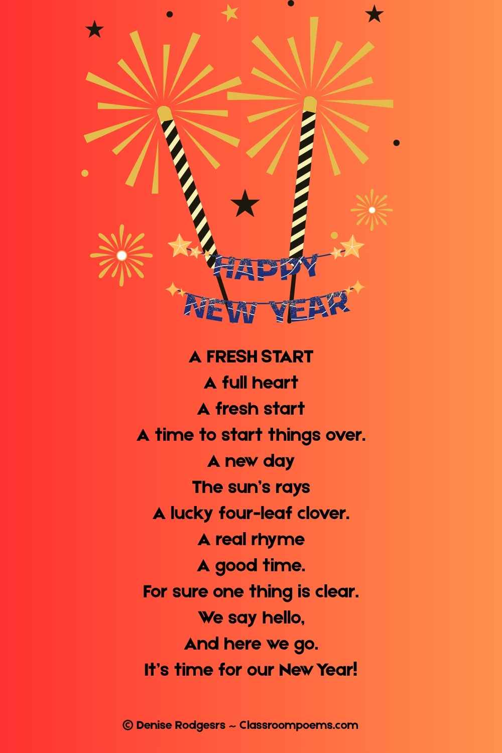 Happy New Year Poems