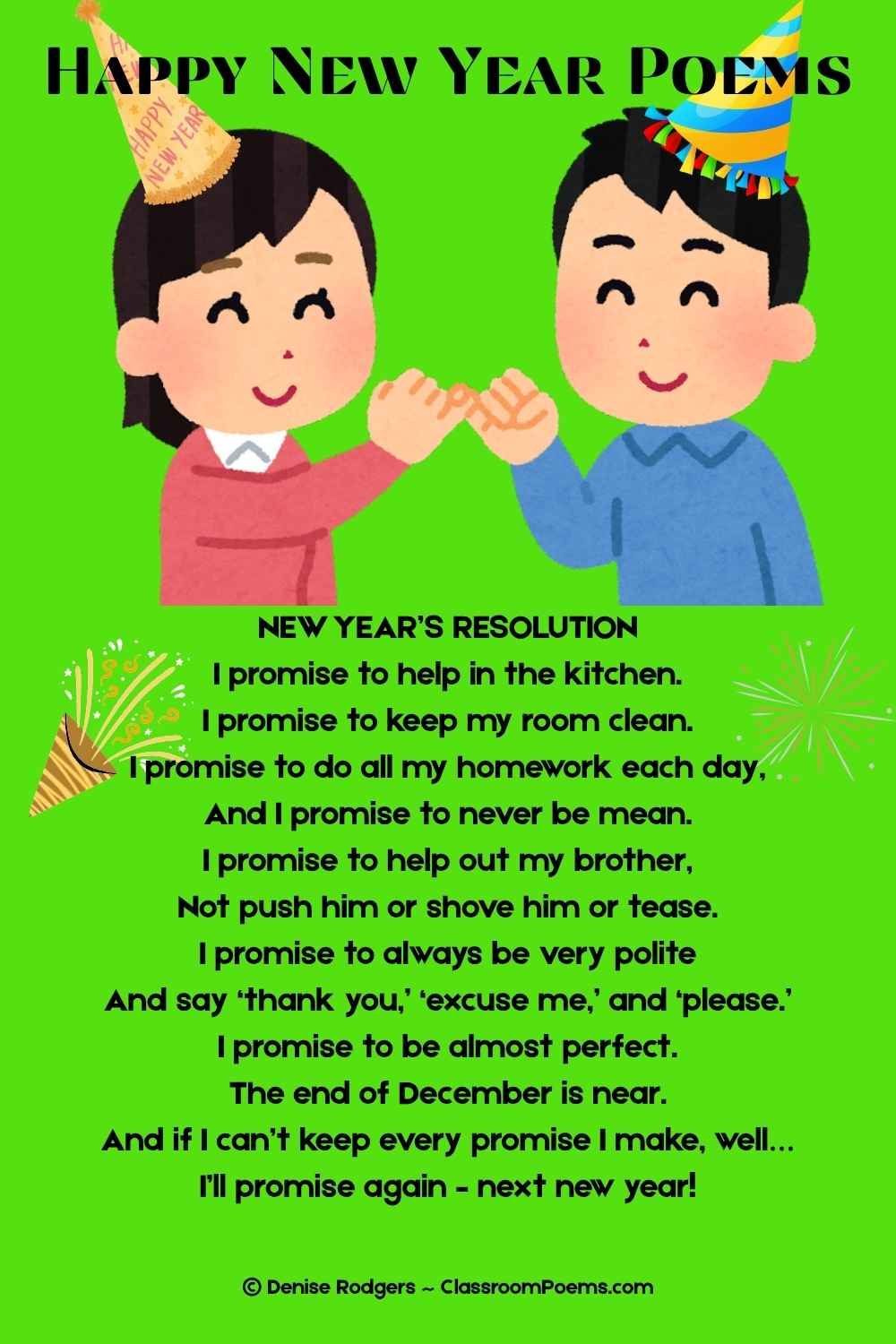 Happy New Year Poems